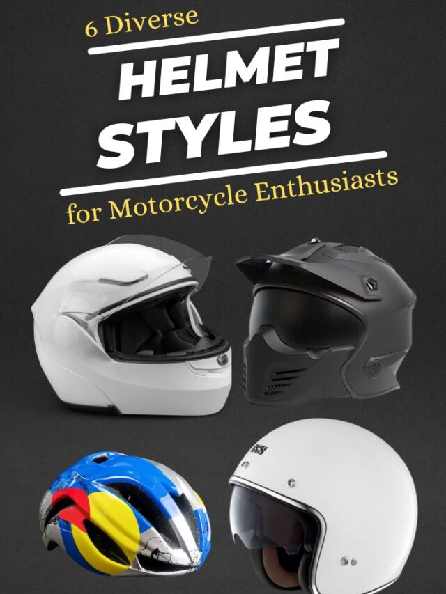 6 Diverse Helmet Styles For Motorcycle Enthusiasts | GetDistributors